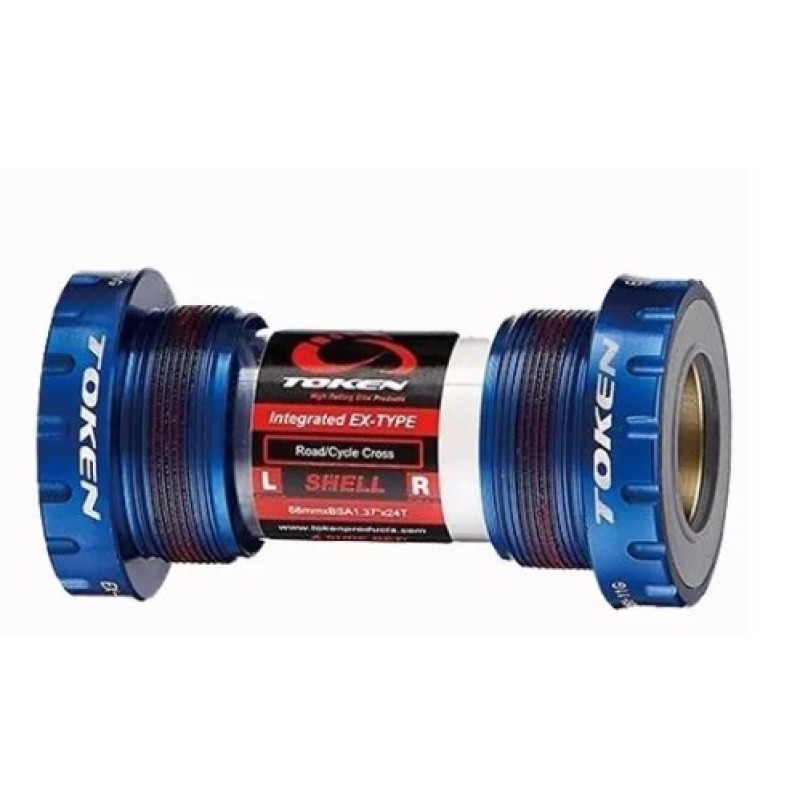 MOVIMENTO CENTRAL TOKEN TK877EX BLUE BSA PADRÃO SRAM GXP