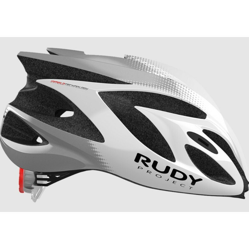 CAPACETE RUDY PROJECT RUSH WHITE-SILVER (SHINY) L 59-62