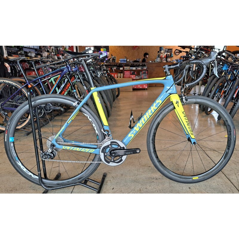 BICICLETA SPEED SPECIALIZED TARMAC S-WORKS CARBON SERIE TINKOFF TAM M ...